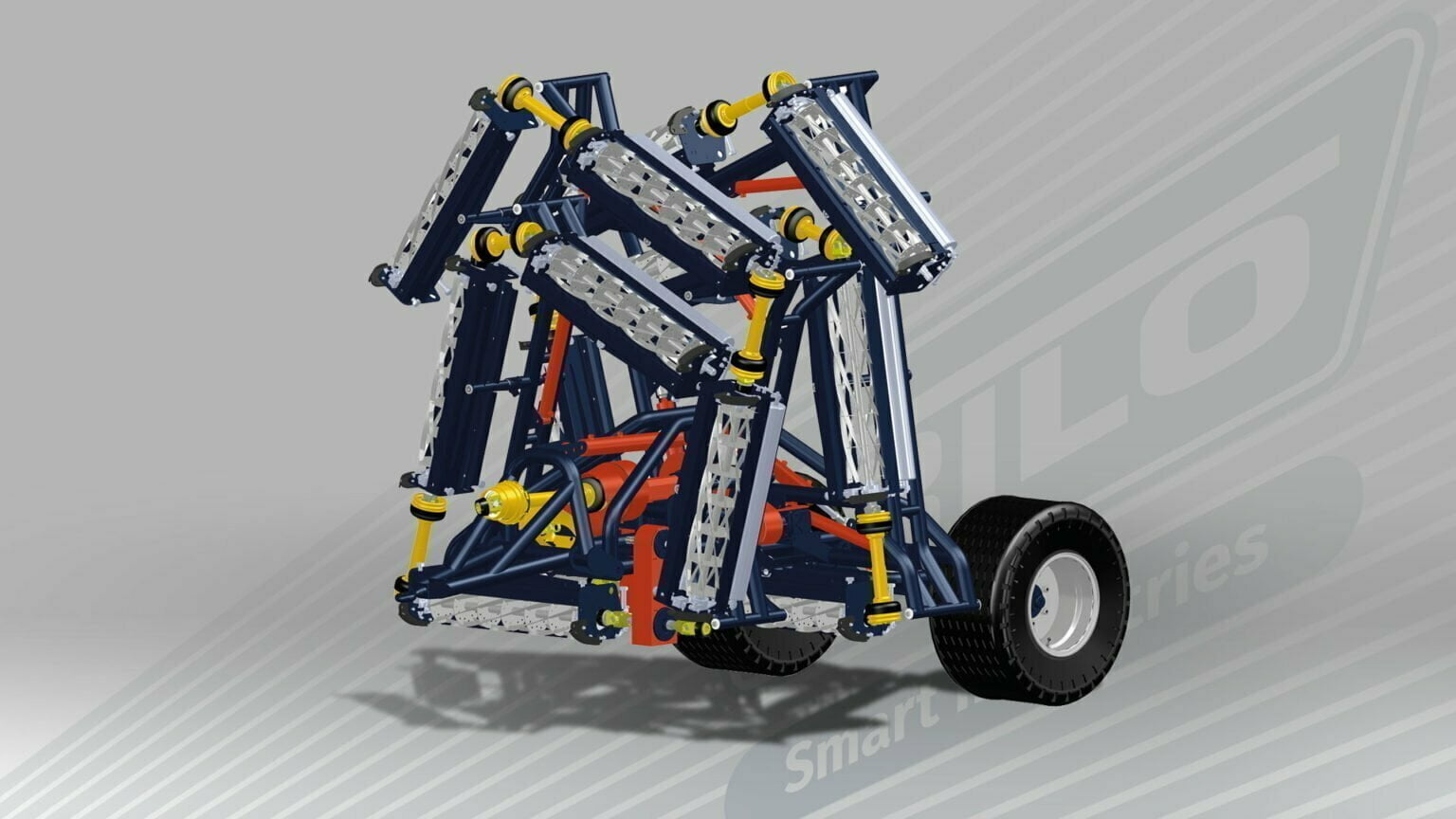 Reel mower for large grass areas - TRILO machines